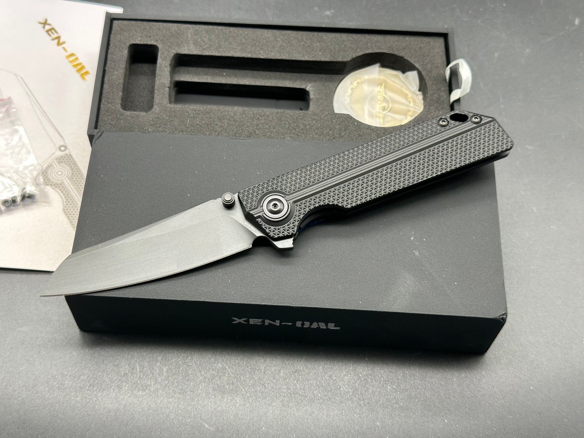 Oknife XEN-OAL Ultra-Lightweight Frame-Lock Pocket Knife