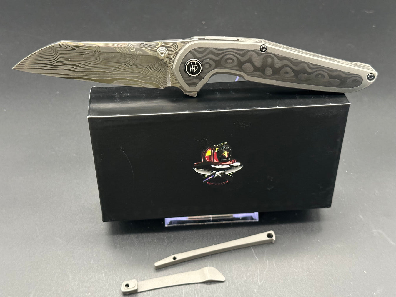 Adam Purvis Progeny V3 Thor Damasteel – LuvThemKnives