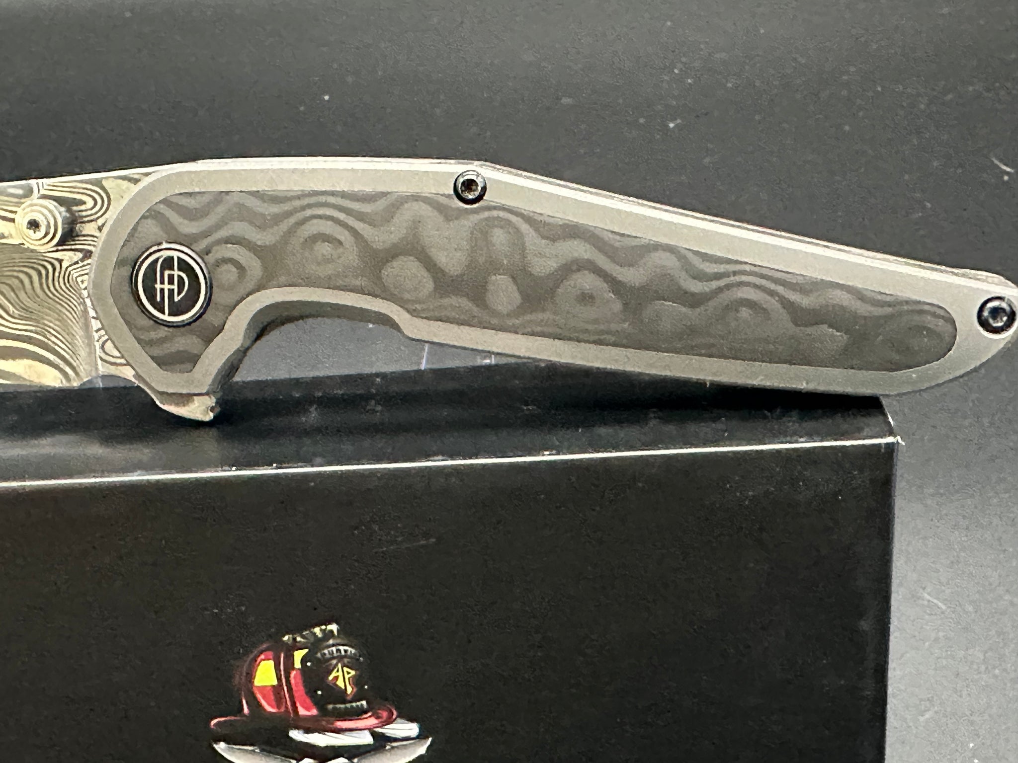 Adam Purvis Progeny V3 Thor Damasteel – LuvThemKnives