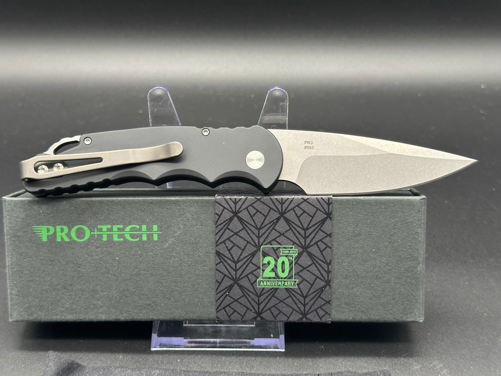 ProTech TR-5 Automatic Knife Black – LuvThemKnives