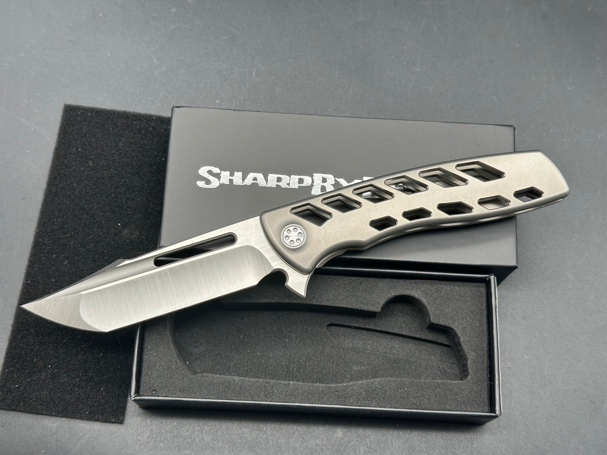 Sharp By Design Evo Typhoon Aspirated titanium